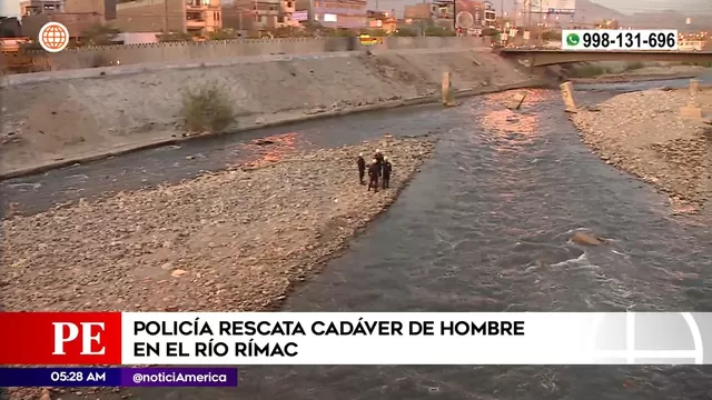 Río Rímac: Así se ve su caudal tras intensas lluvias - América Noticias