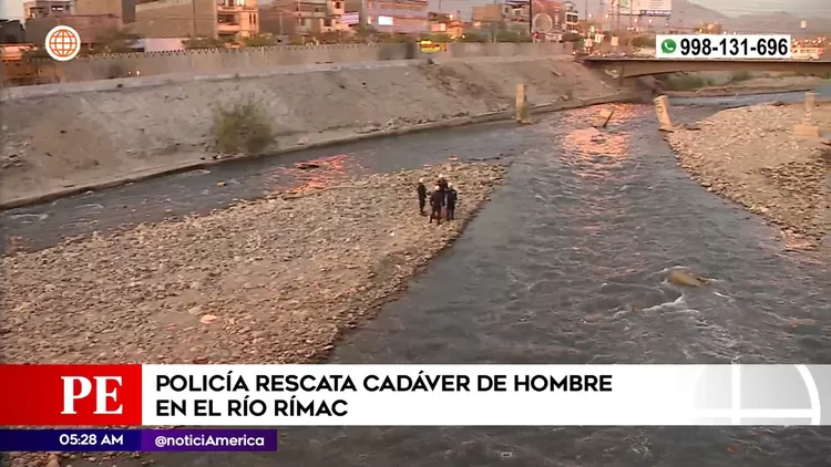 Río Rímac: Así se ve su caudal tras intensas lluvias - América Noticias