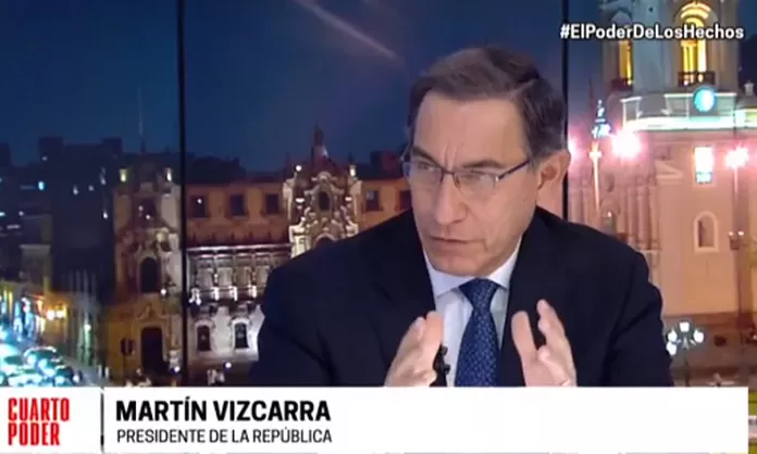 Vizcarra rechaza intervención del Ejecutivo en el caso de Alan García