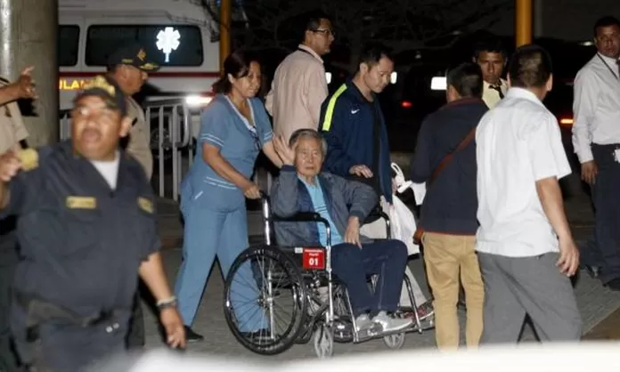 Alberto Fujimori Fue Trasladado Nuevamente A La Clínica Centenario