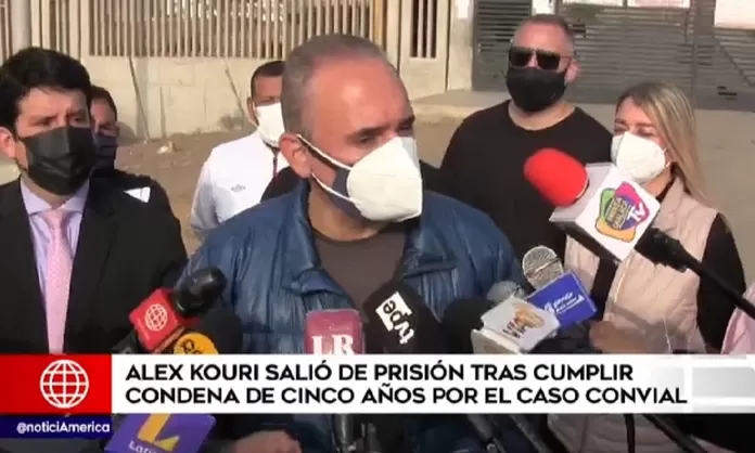 Alex Kouri salió de prisión tras cumplir condena de cinco años