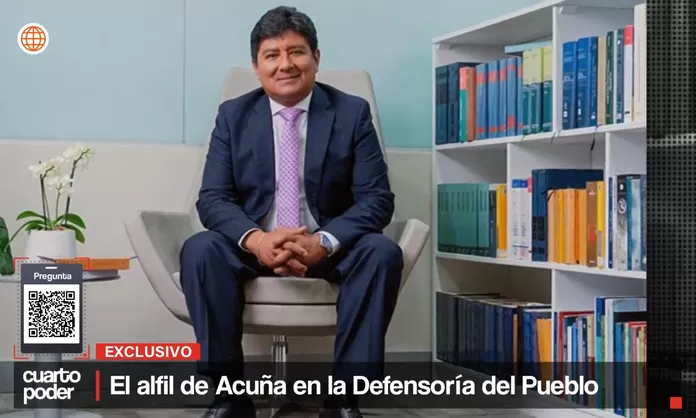 El alfil de César Acuña en la Defensoría