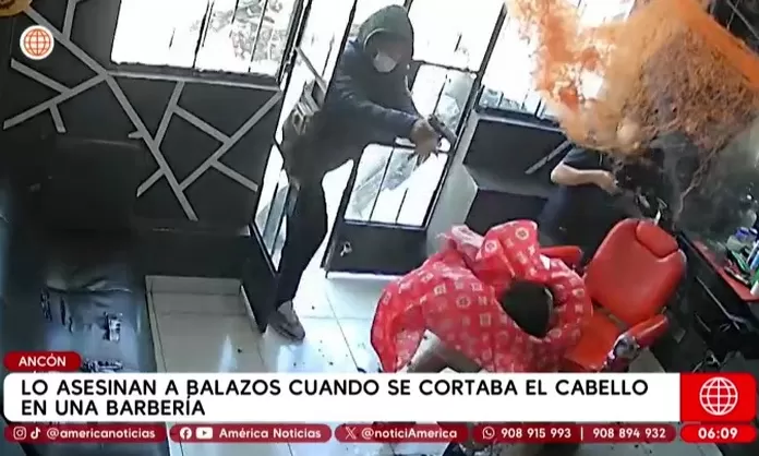 Asesinan a joven en barbería de Ancón