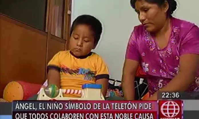 Ángel, el niño símbolo de la Teletón pide que todos colaboren con esta ...