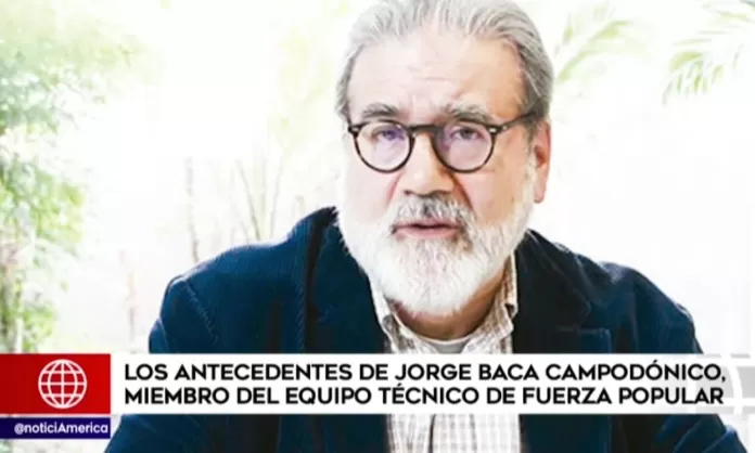 Los antecedentes de Jorge Baca Campodónico, miembro del equipo técnico ...
