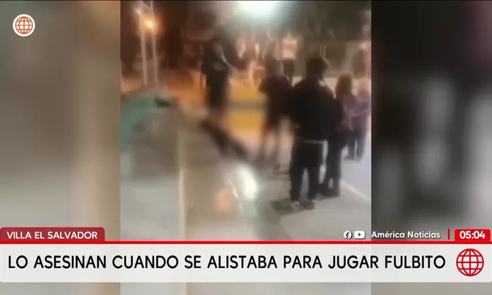 Crimen en losa deportiva de Villa El Salvador