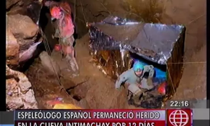 Así fue el rescate de Cecilio López-Tercero de las profundidades de ...