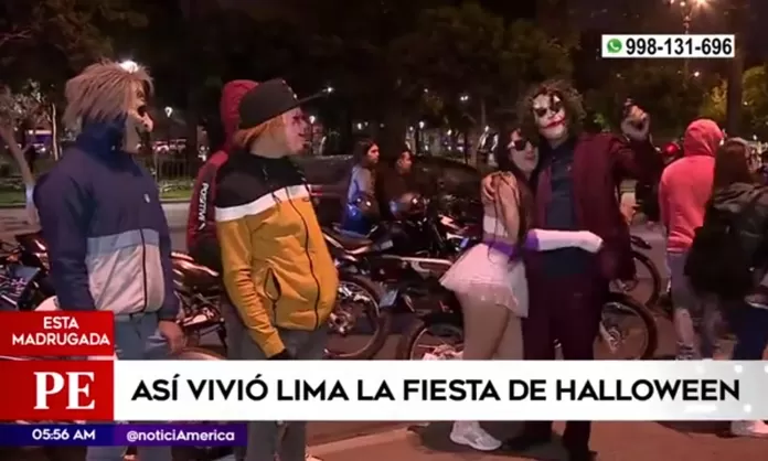 Así se vivió las fiestas de Halloween en Lima