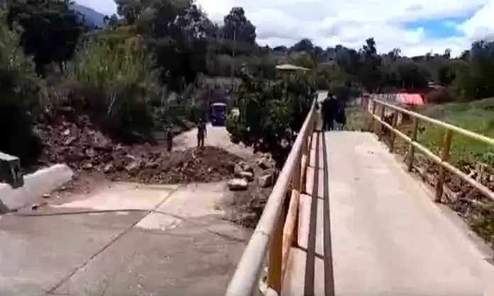 Ayacucho: Bloquean carretera Huanta - Luricocha