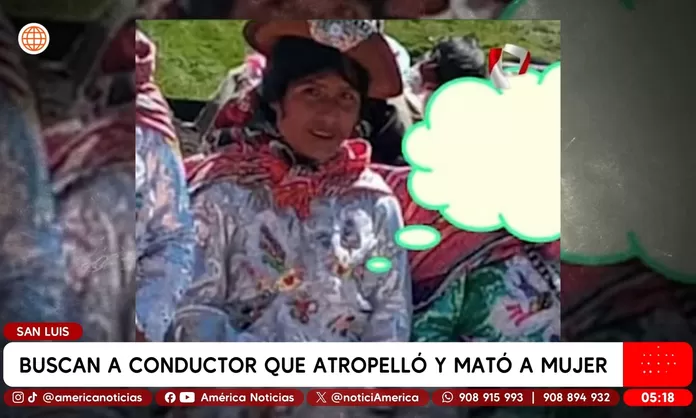 Conductor atropelló y mató a mujer en San Luis y huyó