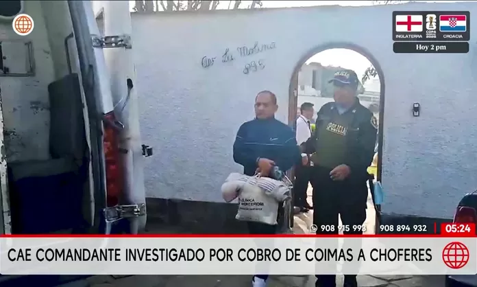 Cae comandante por cobro de coimas a choferes
