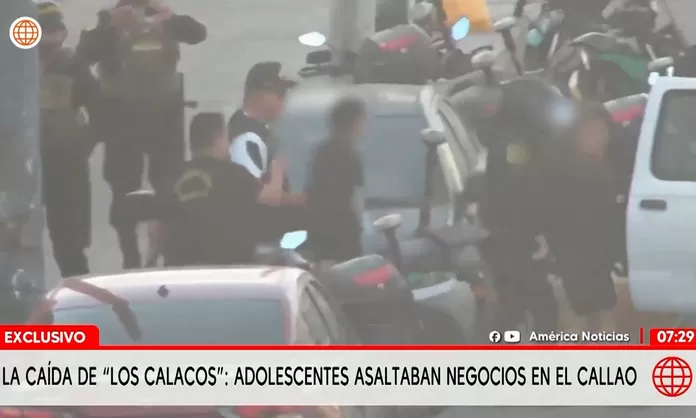 Los Calacos detenidos por robos y sicariato Callao