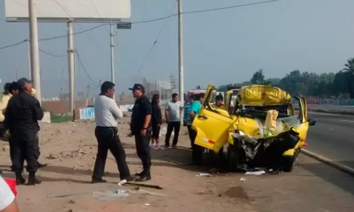 Cañete: dos muertos y dos heridos dejó despiste vehicular