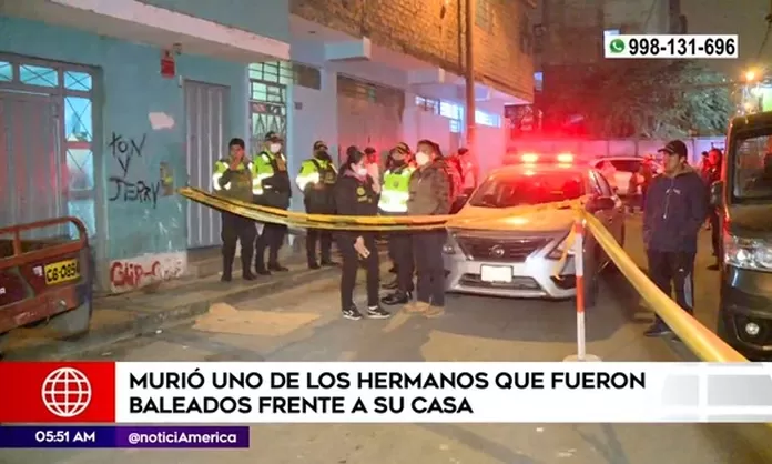 Cercado de Lima: Murió uno de los hermanos que fueron baleados frente a ...