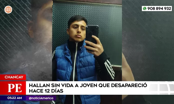 Chancay: Encuentran muerto a joven desaparecido