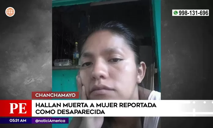 Chanchamayo: Mujer desaparecida fue hallada muerta