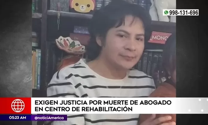Chosica: Exigen justicia por muerte de abogado en centro de rehabilitación