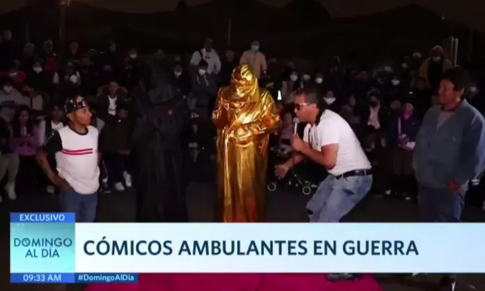 Cómicos ambulantes en guerra