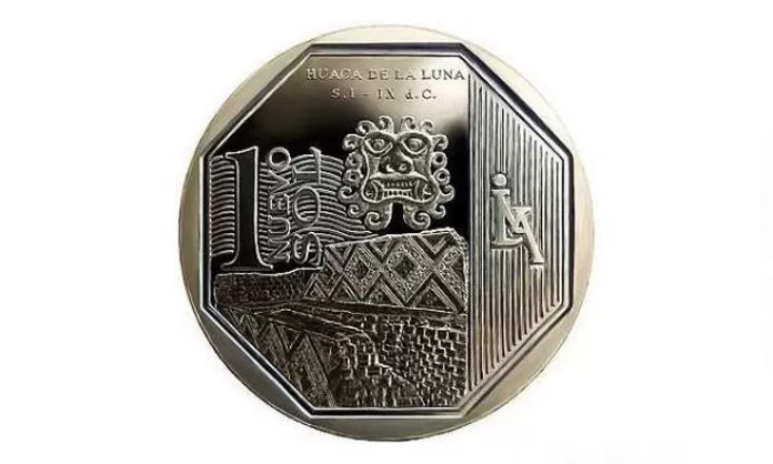 Lanzan nueva moneda de un sol: esta vez con la imagen de la Huaca de la ...