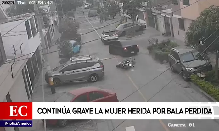Continúa grave la mujer herida por bala perdida en operativo que ...