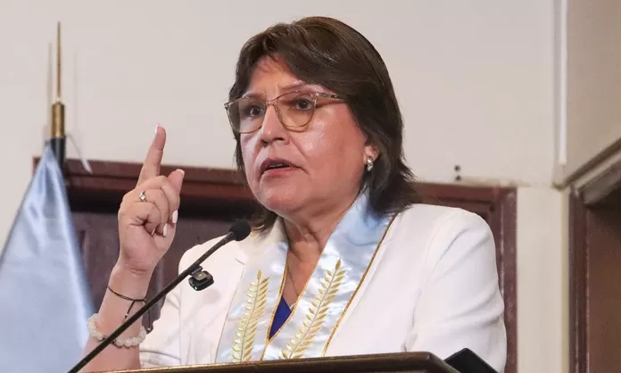 Delia Espinoza: PJ declaró inaplicable su inhabilitación