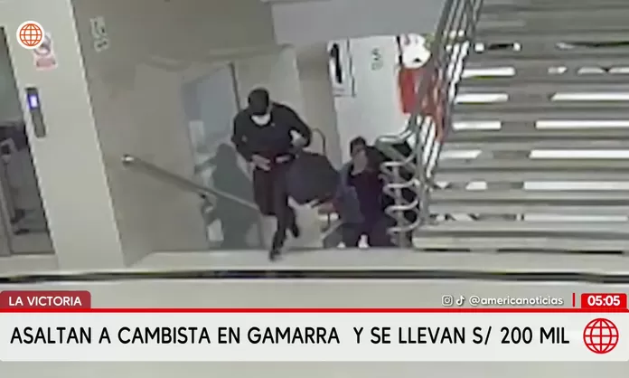 Asalto a cambista en Gamarra: Robo de S/200 mil