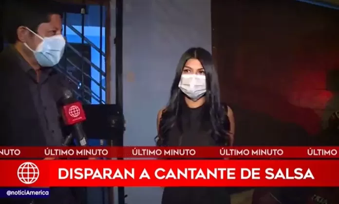Disparan a cantante de salsa Brunella Torpoco