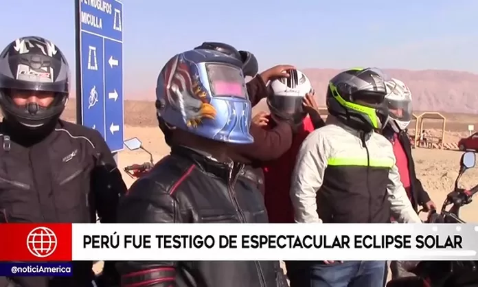 Eclipse solar: así se vio el fenómeno natural desde distintos puntos ...