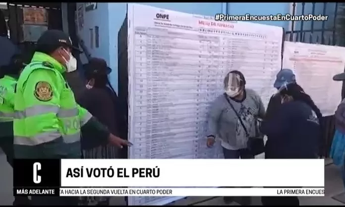 Elecciones 2021: Así votó el Perú