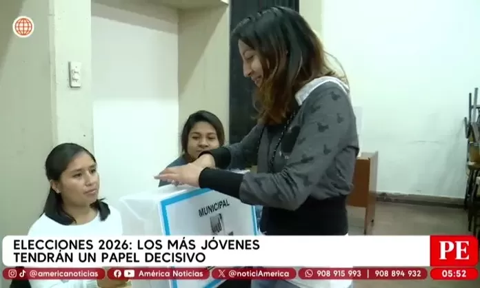 Elecciones 2026: Más de 2 millones votarán por primera vez