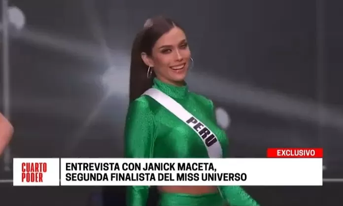 Entrevista con Janick Maceta, segunda finalista del miss universo