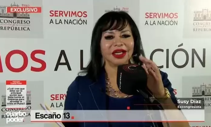 Escaño 13: la historia de Susy Díaz en el Congreso y sus intenciones de ...