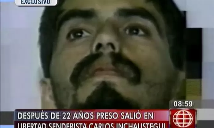 Salió en libertad ex senderista Andrés Incháustegui Degola