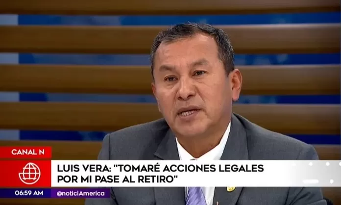 Excomandante Pnp Luis Vera Tomaré Acciones Legales Por Mi Pase A