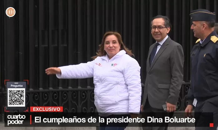 Cumpleaños de Dina Boluarte se celebró con fiesta secreta