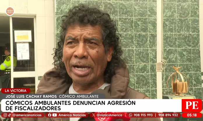 Cómicos ambulantes acusan agresión fiscalizadores Gamarra