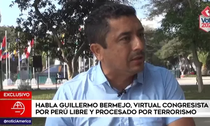 Habla Guillermo Bermejo, virtual congresista por Perú Libre y procesado ...