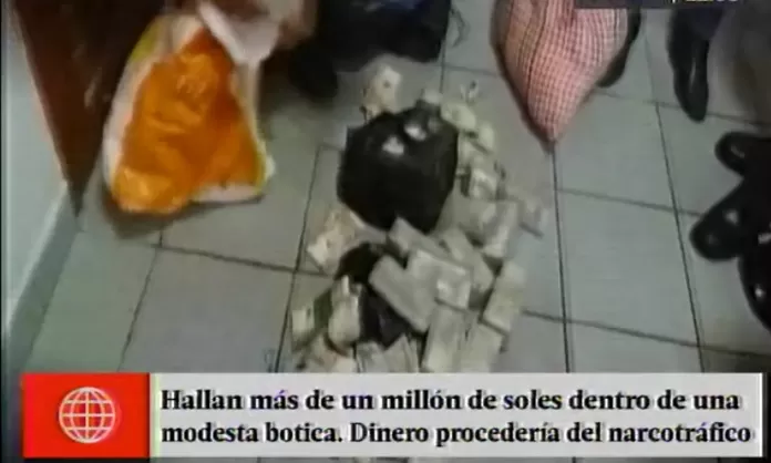 Hallan más de un millón de soles en humilde botica de provincia ayacuchana