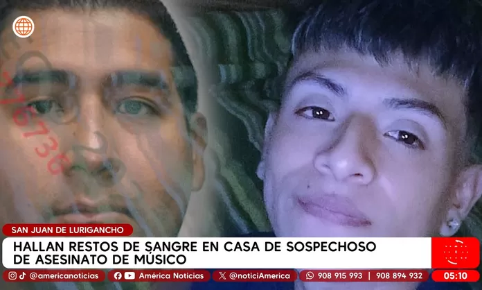 Sangre en casa de sospechoso del asesinato de músico