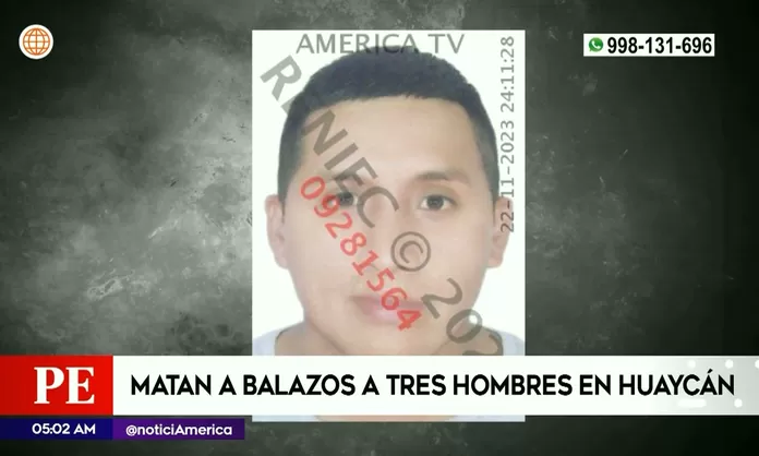 Huaycán Tres Hombres Fueron Asesinados A Balazos