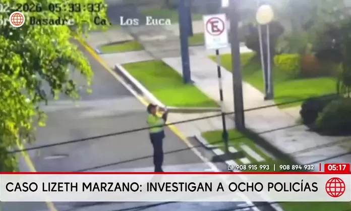Caso Lizeth Marzano: Ocho policías bajo investigación