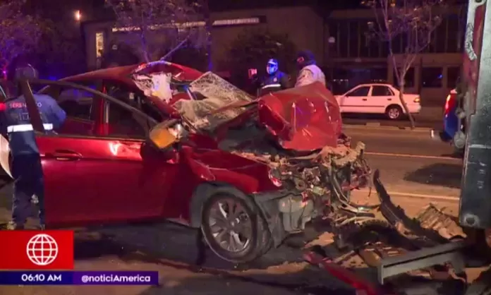 Jesús María: Conductor ocasionó triple choque
