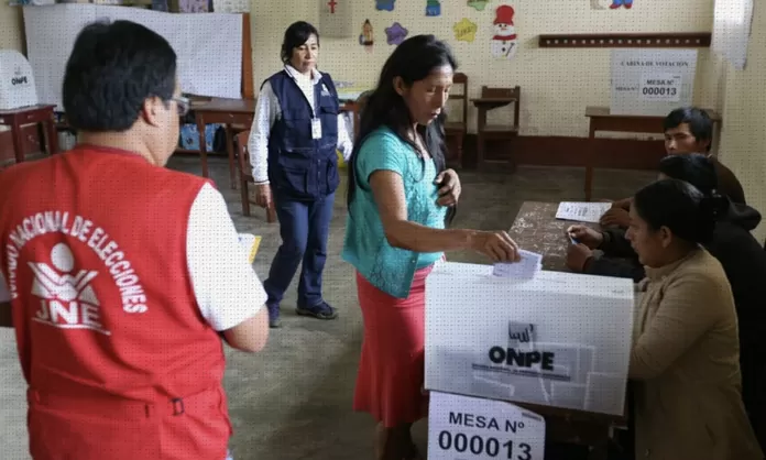 JNE amplía horario de votación hasta las 6 p.m.