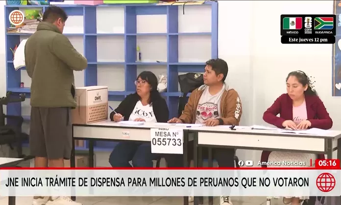 JNE inicia trámite de dispensa electoral