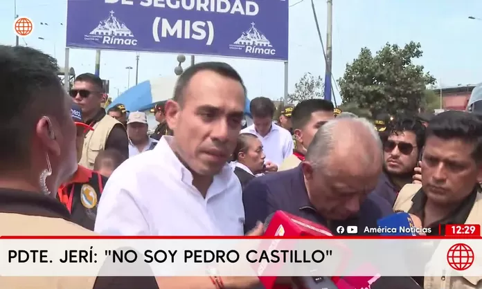 José Jerí: No soy Pedro Castillo ni profesor