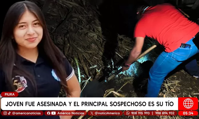 Universitaria muerta en Piura: Tío es principal sospechoso