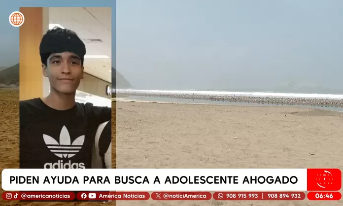 Joven ahogado al tratar de salvar a su hermano en playa