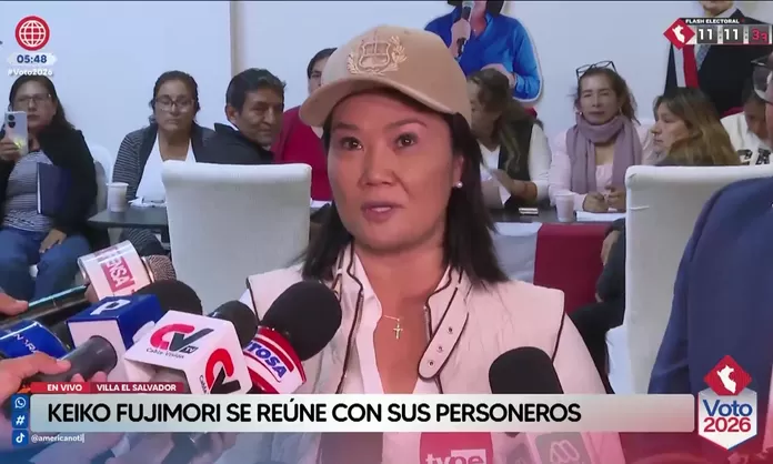 Keiko Fujimori despliega personeros