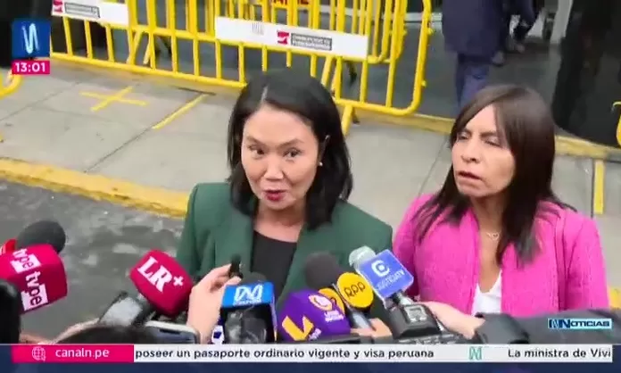 Keiko Fujimori sobre Domingo Pérez: El fiscal ya perdió el juicio ...