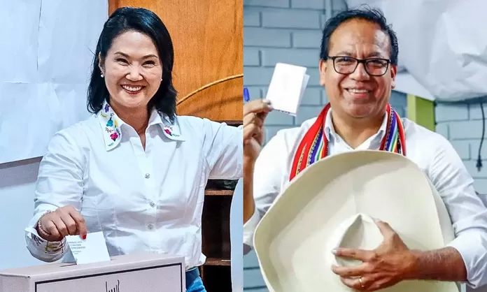 Conteo de la ONPE: Así van Keiko Fujimori y Roberto Sánchez